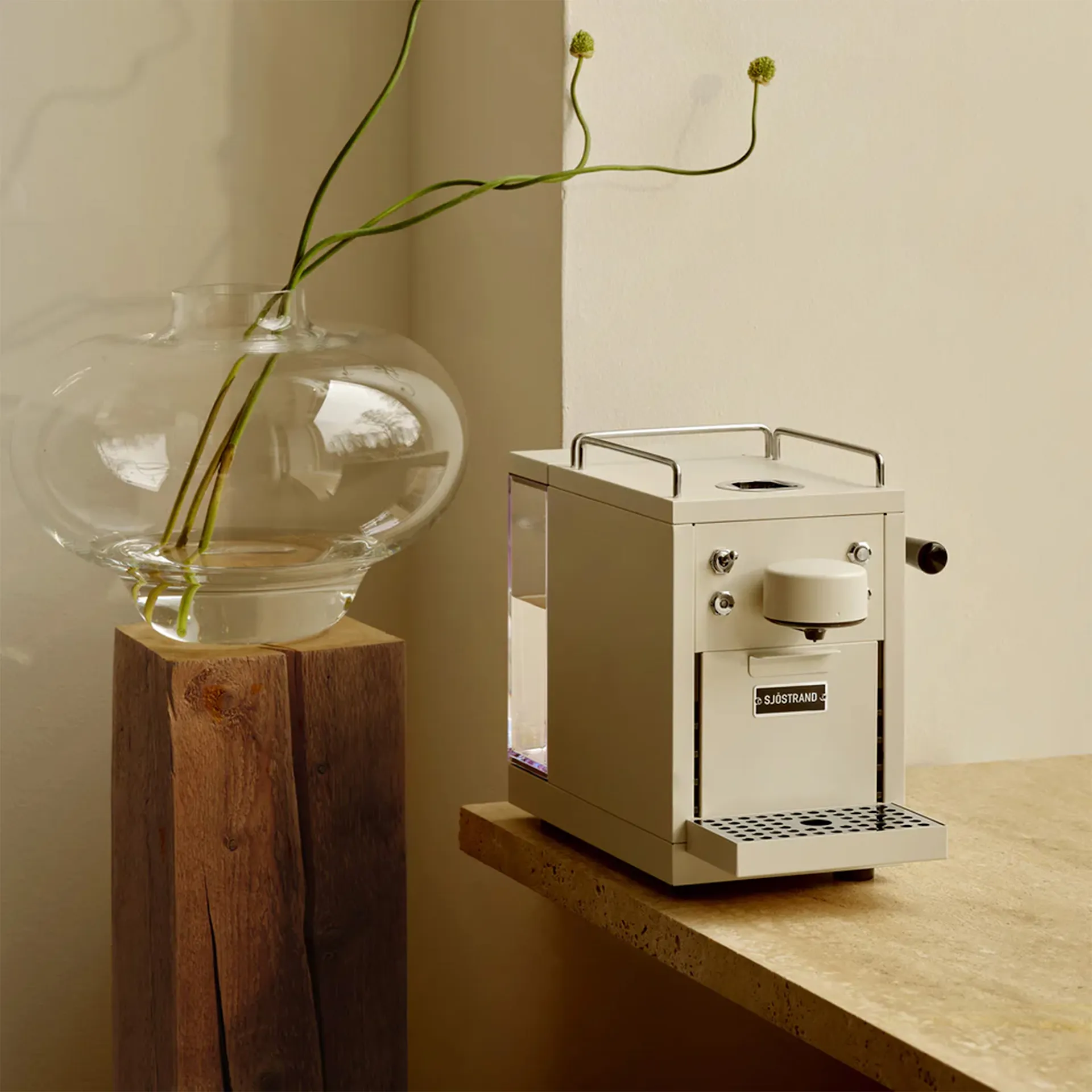 Kjøp The Original Espresso Capsule Machine Beige fra Sjöstrand Coffee ...